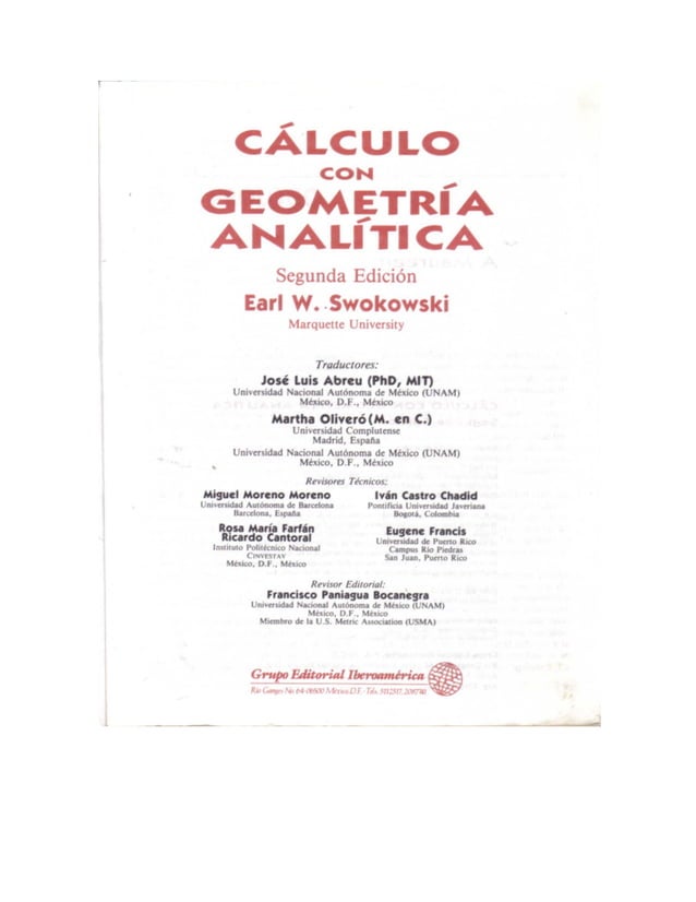 Calculo swokowski (libro completo) | PDF