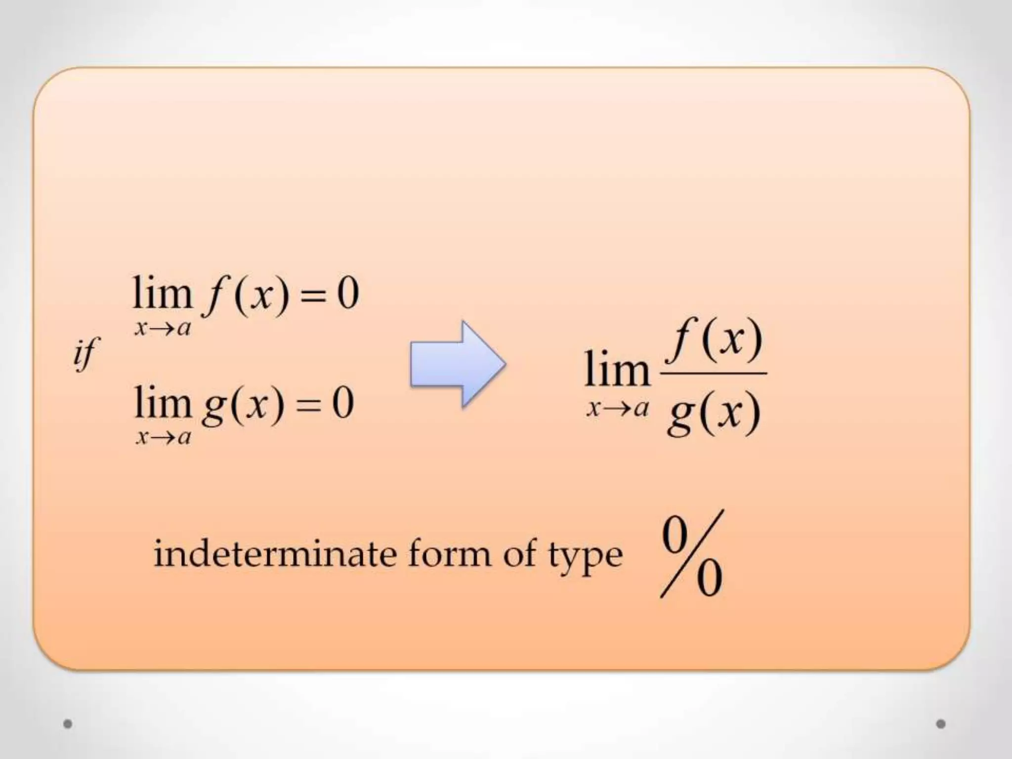 Introduction of Indeterminate Form | PPTX