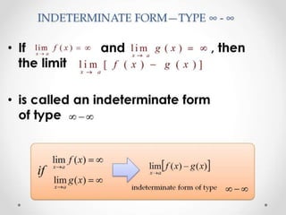 Introduction of Indeterminate Form | PPTX