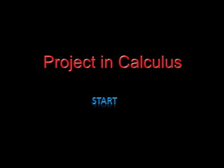 Project in Calcu | PPT