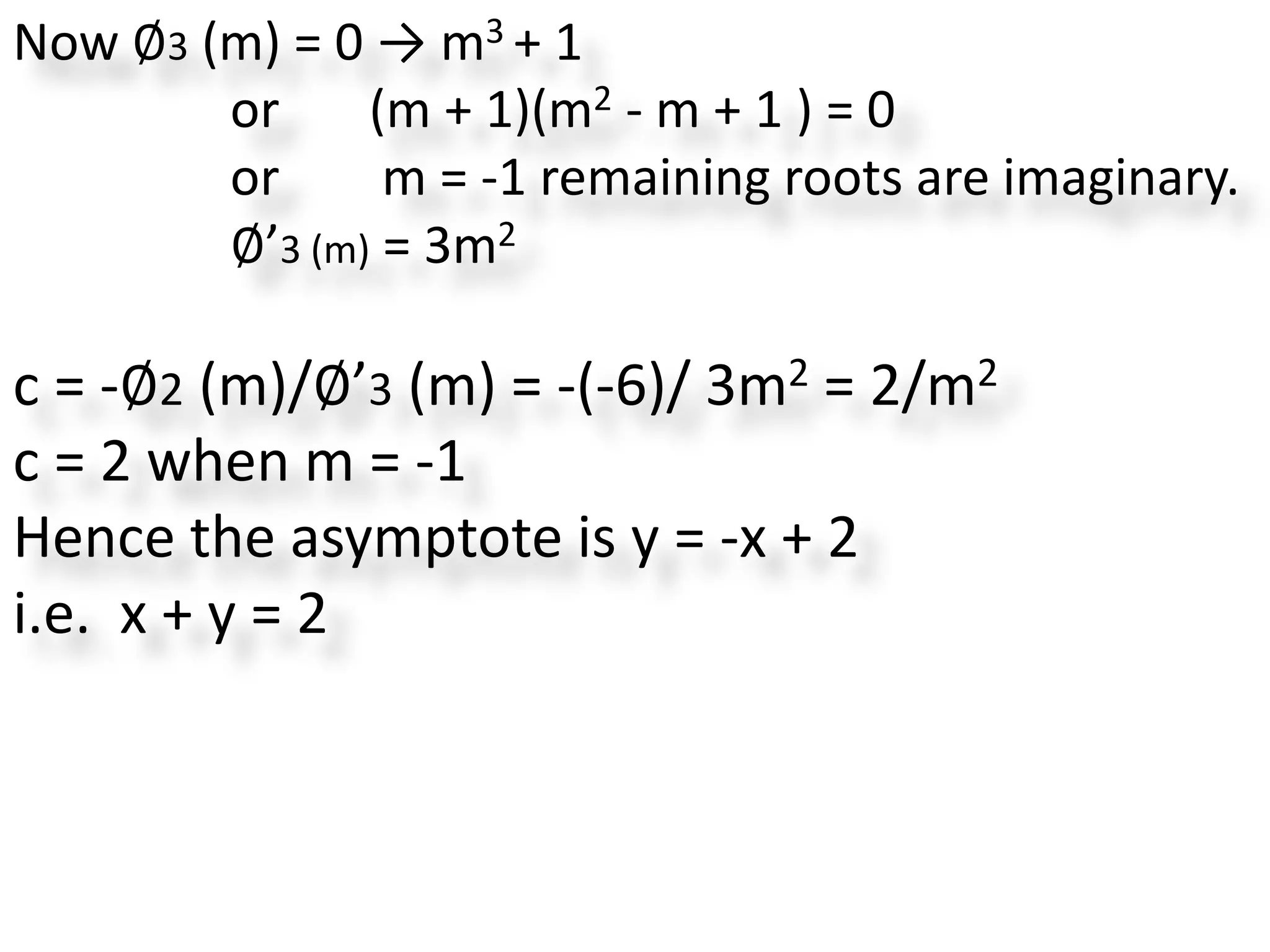 Tracing Of Curve Cartesian And Polar Pptx