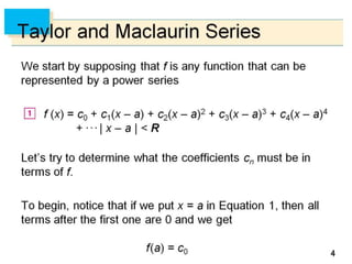 power series & radius of convergence | PPTX