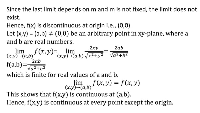 Continuity Of Functions | PPTX