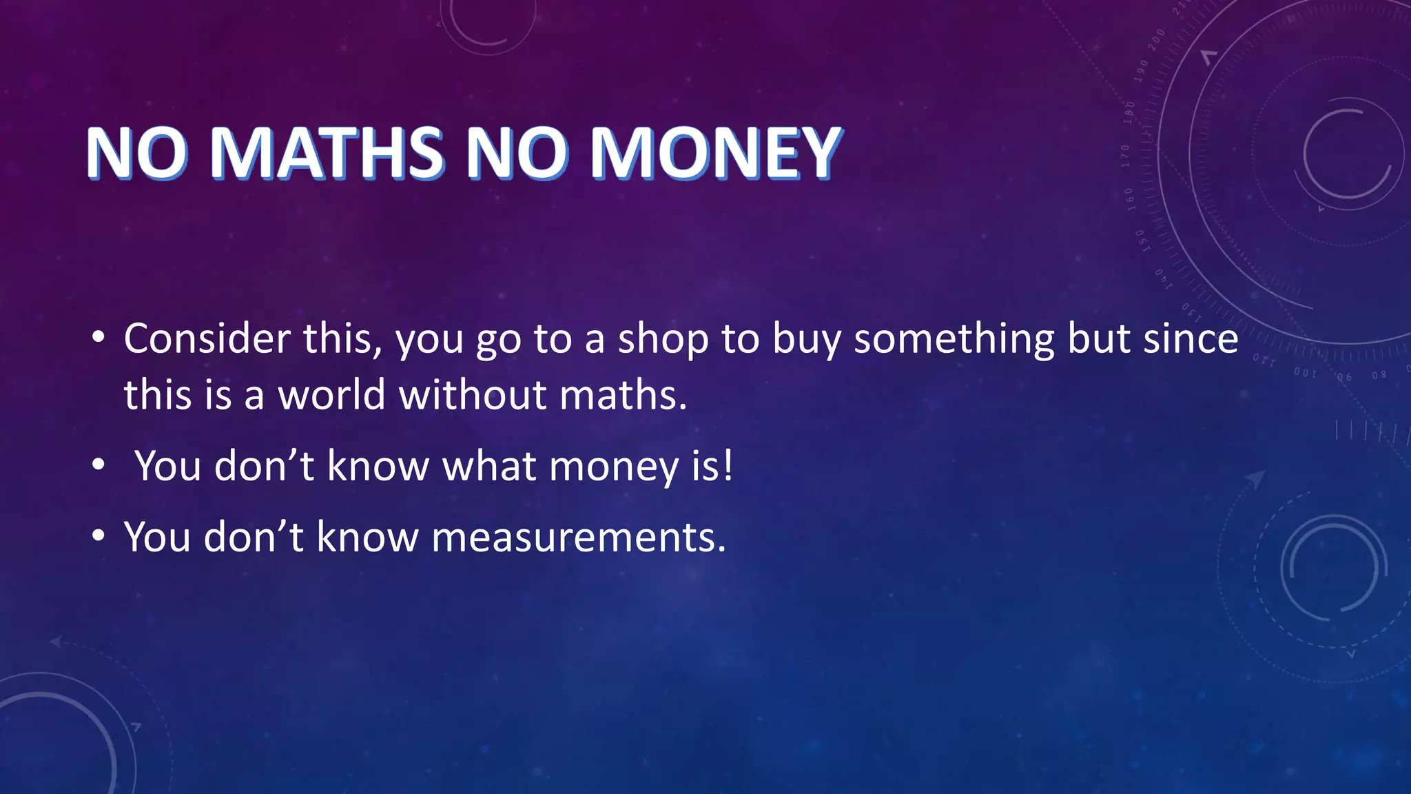 life without maths | PPTX