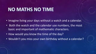 life without maths | PPTX