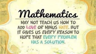 life without maths | PPTX