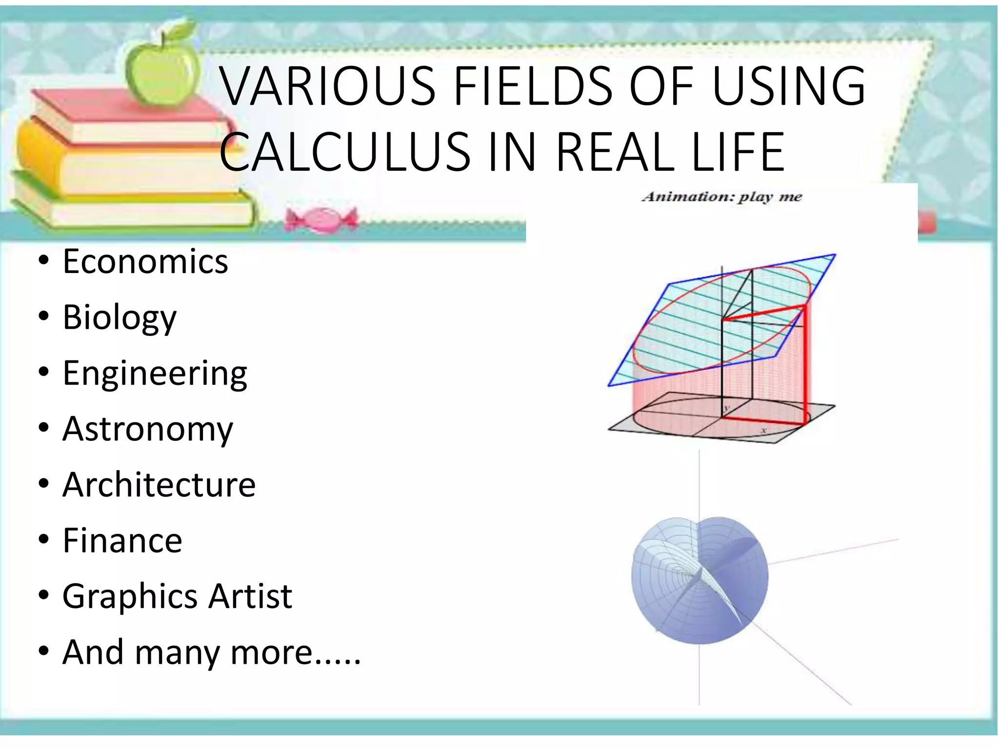 Use of Calculus in real life | PPTX