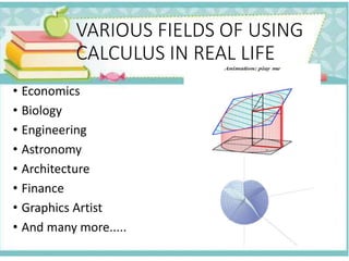 Use of Calculus in real life | PPTX
