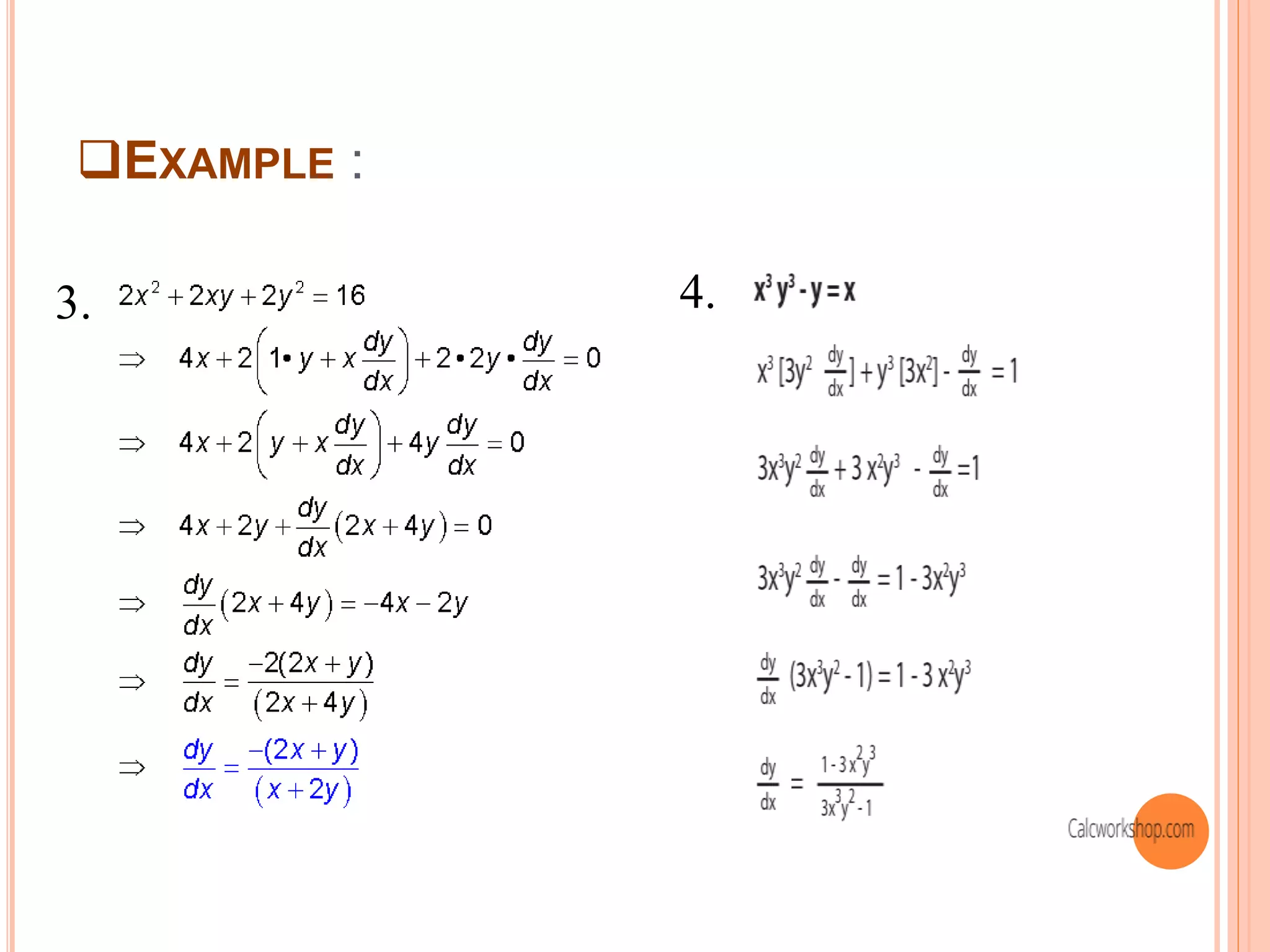 Calculus | PPT