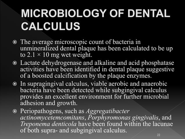 Calculus (Classification, composition, microbiology etc.pptx