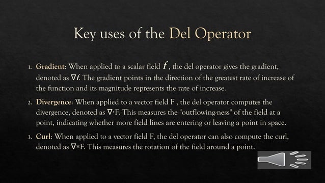 calculus presentation about DEL OPERATOR.pptx