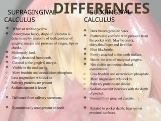 Calculus- Calcification of the plaque maturation | PPTX