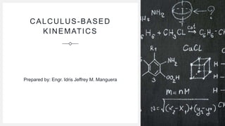 CALCULUS-BASED KINEMATICS.pptx
