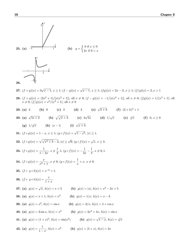 Calculus Early Transcendentals 10th Edition Anton Solutions Manual | PDF