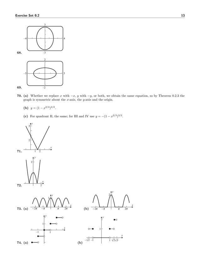 Calculus Early Transcendentals 10th Edition Anton Solutions Manual | PDF