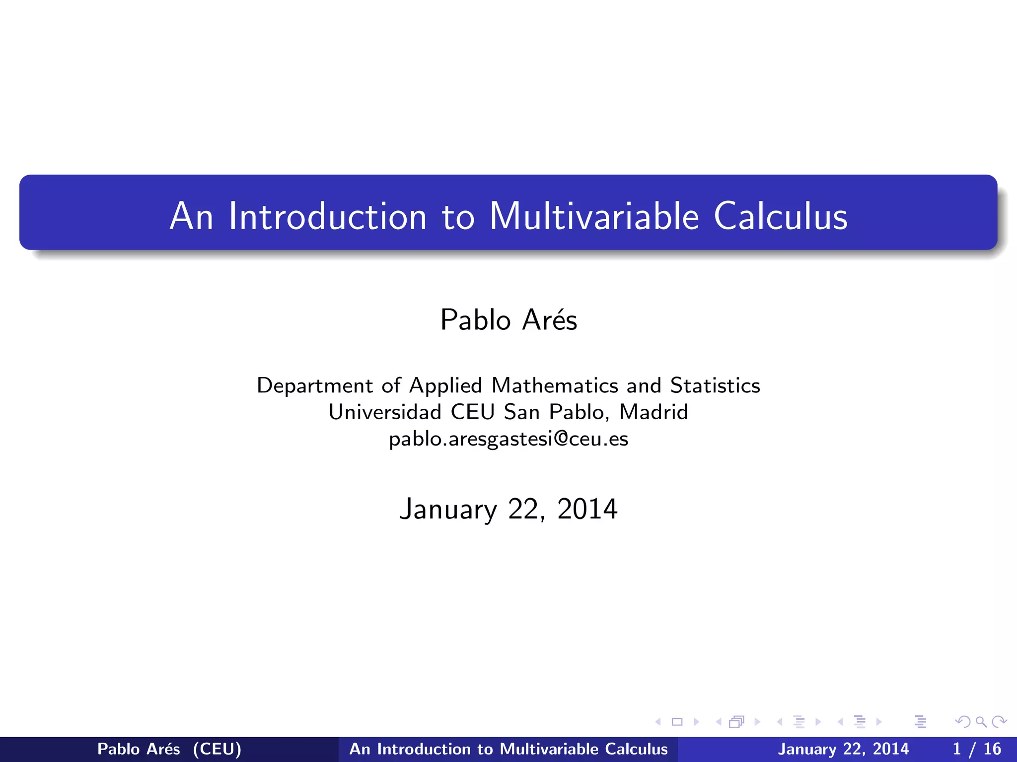 Calculus intro | PPT