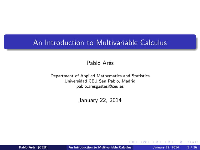 Calculus intro | PPT