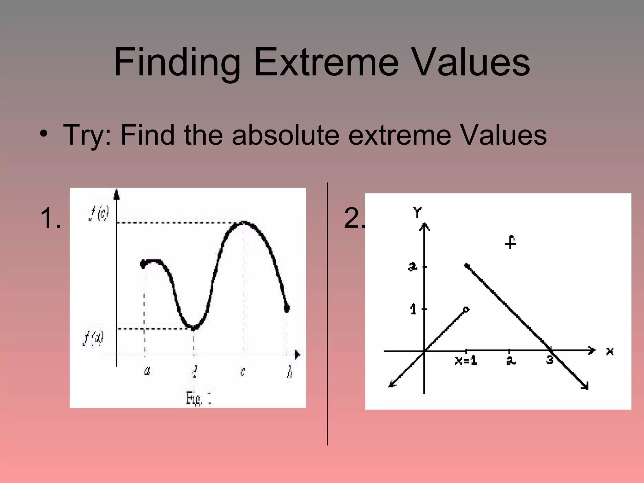 Calculus Sections 4.1 and 4.3 | PPT