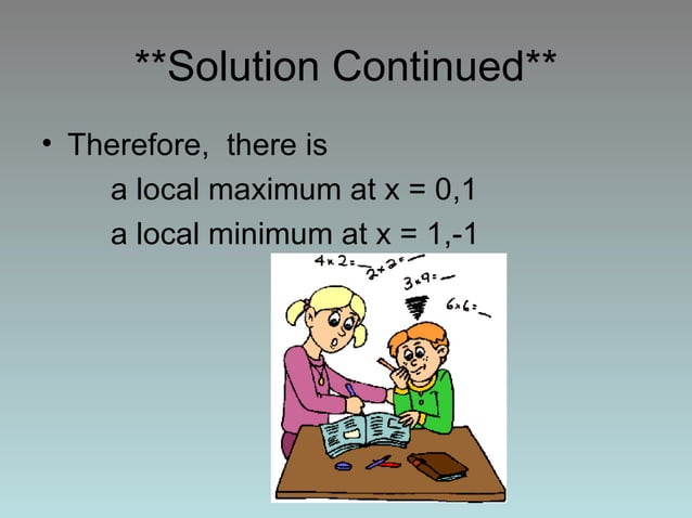 Calculus Sections 4.1 and 4.3 | PPT