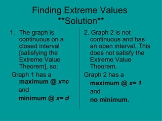 Calculus Sections 4.1 and 4.3 | PPT