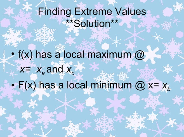 Calculus Sections 4.1 and 4.3 | PPT