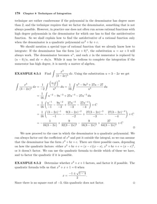 Calculus 08 techniques_of_integration | PDF