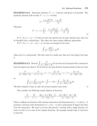 Calculus 08 techniques_of_integration | PDF