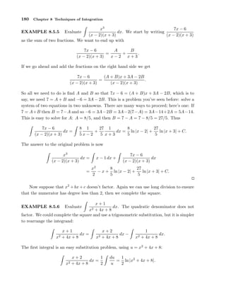 Calculus 08 techniques_of_integration | PDF