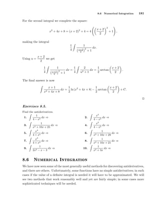 Calculus 08 techniques_of_integration | PDF