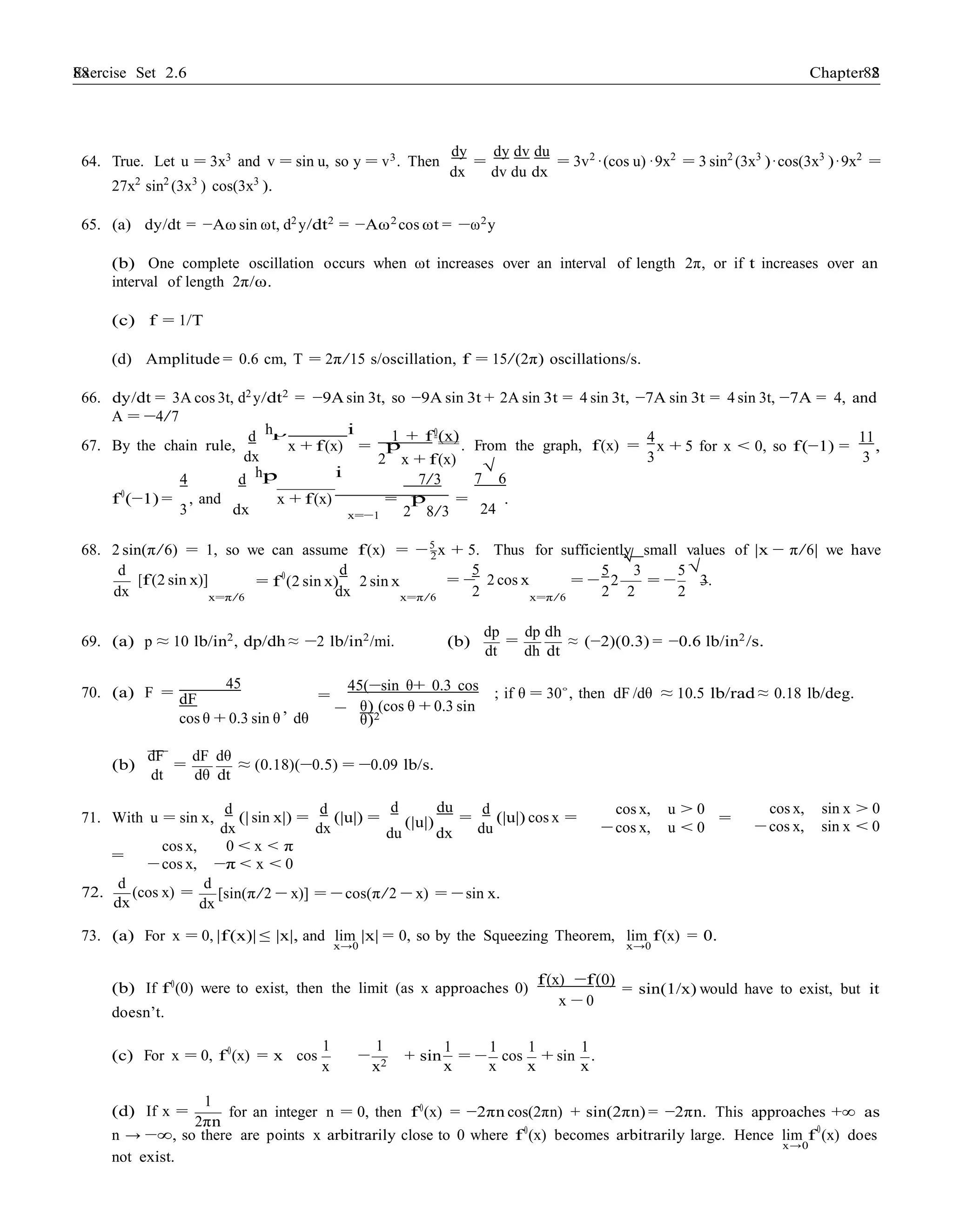 Calculus 10th edition anton solutions manual | PDF