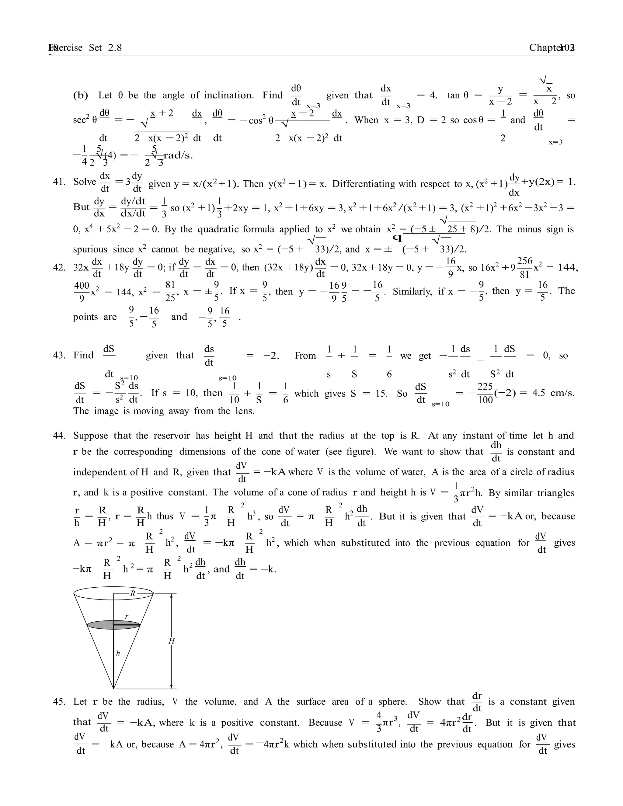 Calculus 10th edition anton solutions manual | PDF | Physics | Science