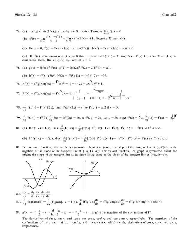 Calculus 10th edition anton solutions manual | PDF | Physics | Science