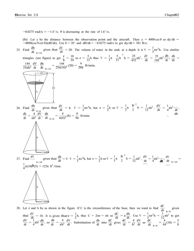 Calculus 10th edition anton solutions manual | PDF | Physics | Science