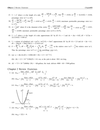 Calculus 10th edition anton solutions manual | PDF
