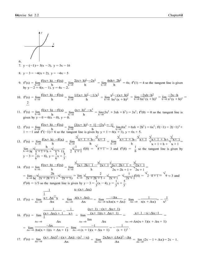 Calculus 10th edition anton solutions manual | PDF | Physics | Science