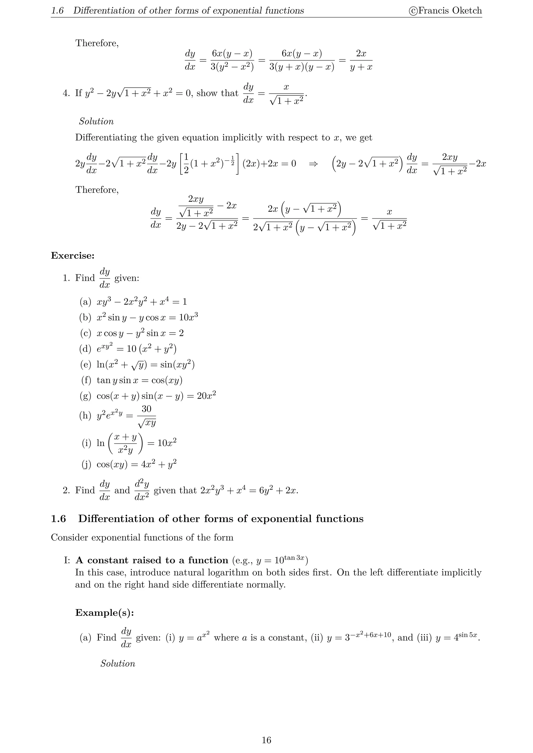 Differential Calculus | PDF