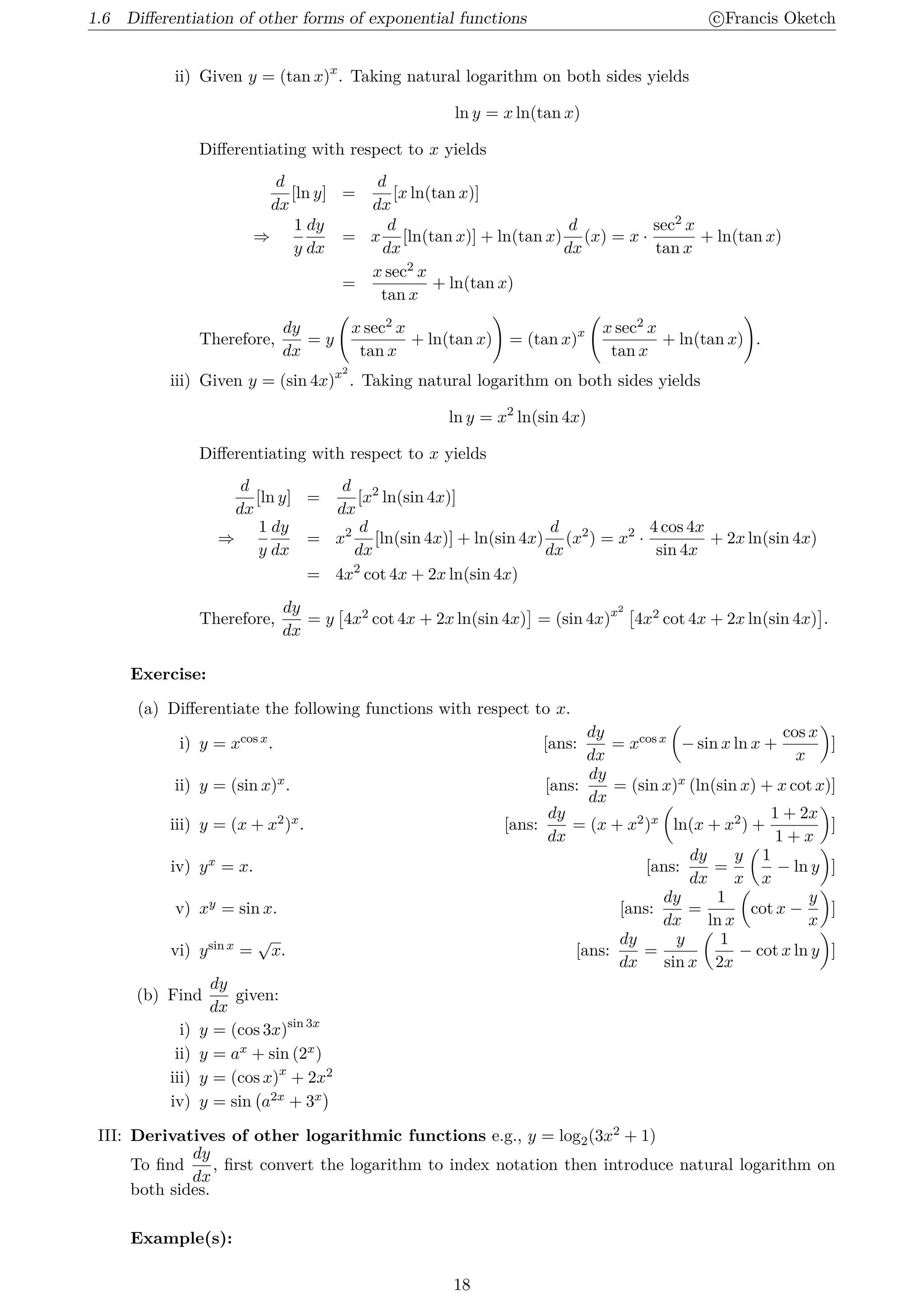Differential Calculus | PDF