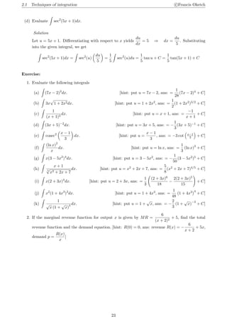 Applications of Differential Calculus in real life | PDF
