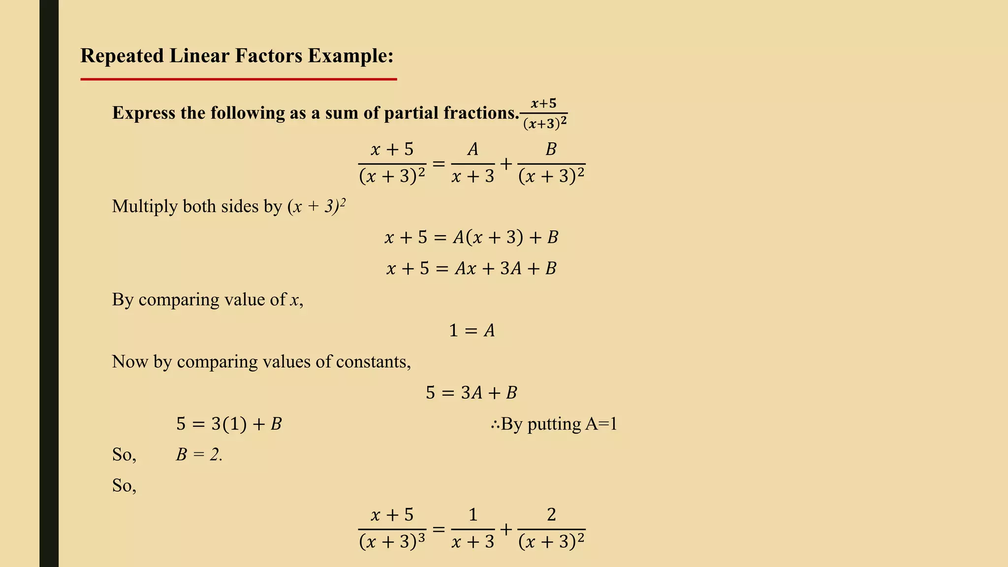 Integration by Parts & by Partial Fractions | PPTX