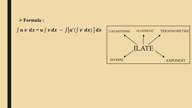 Integration By Parts And By Partial Fractions Pptx Physics Science