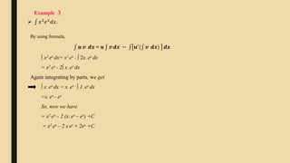 Integration by Parts & by Partial Fractions | PPTX