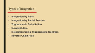 Integration by Parts & by Partial Fractions | PPTX