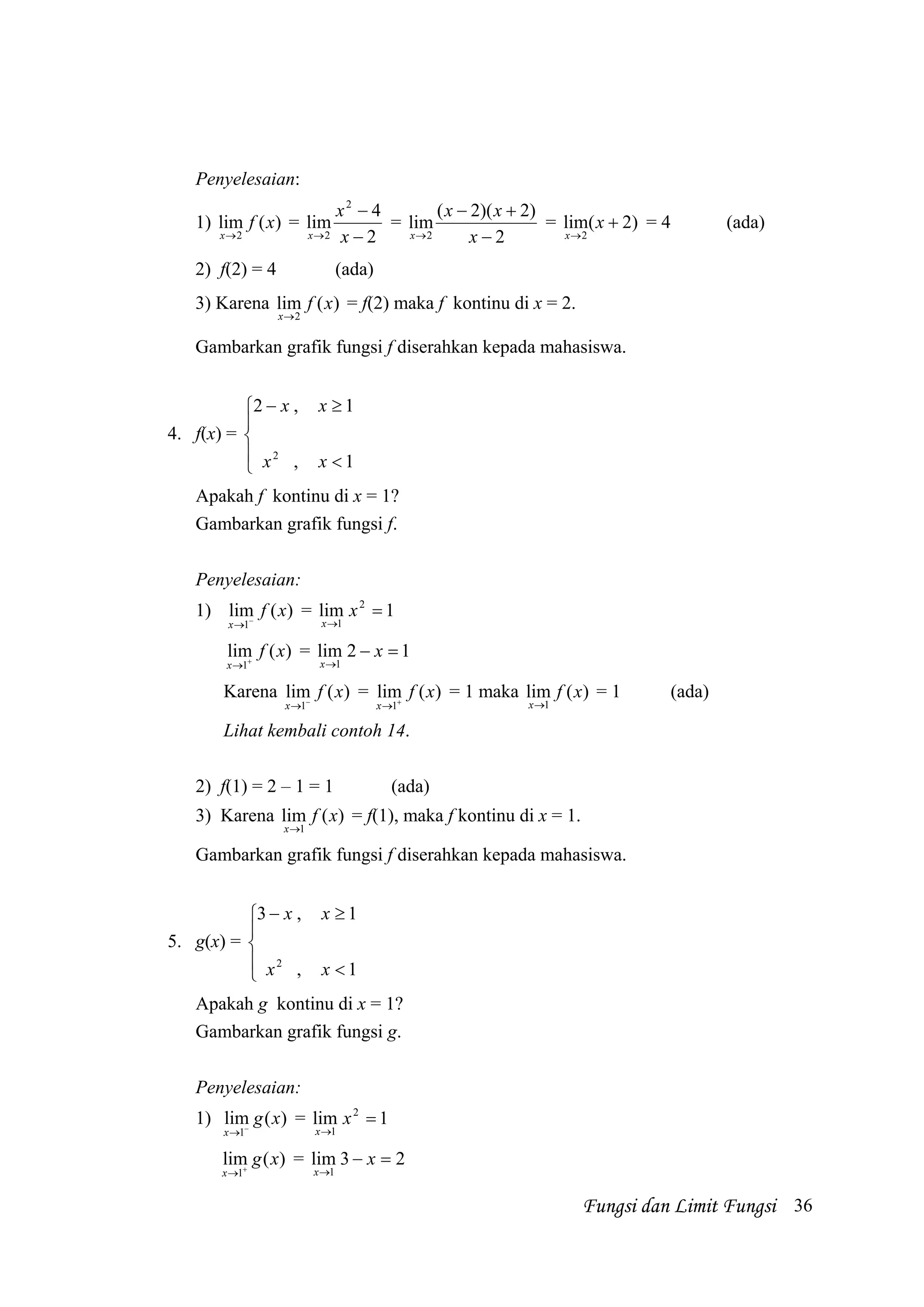 kalkulus dasar | PDF