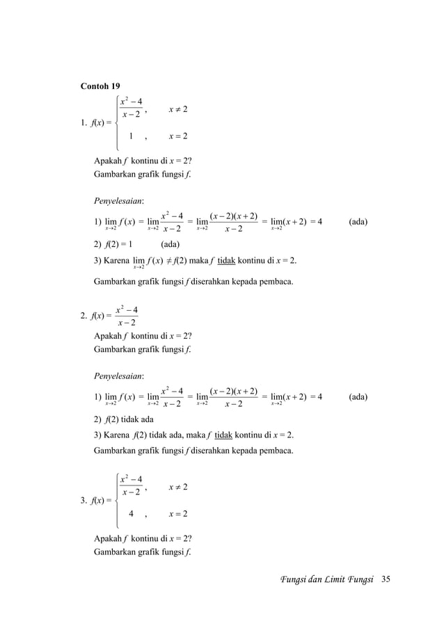 kalkulus dasar | PDF