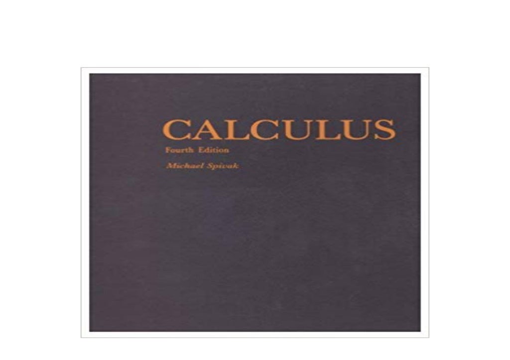 pdf$@@ Calculus 4th edition fourth Edition '[Full_Books]'