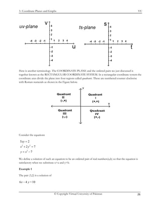 mth101 handouts lecture 1 - 45 | PDF