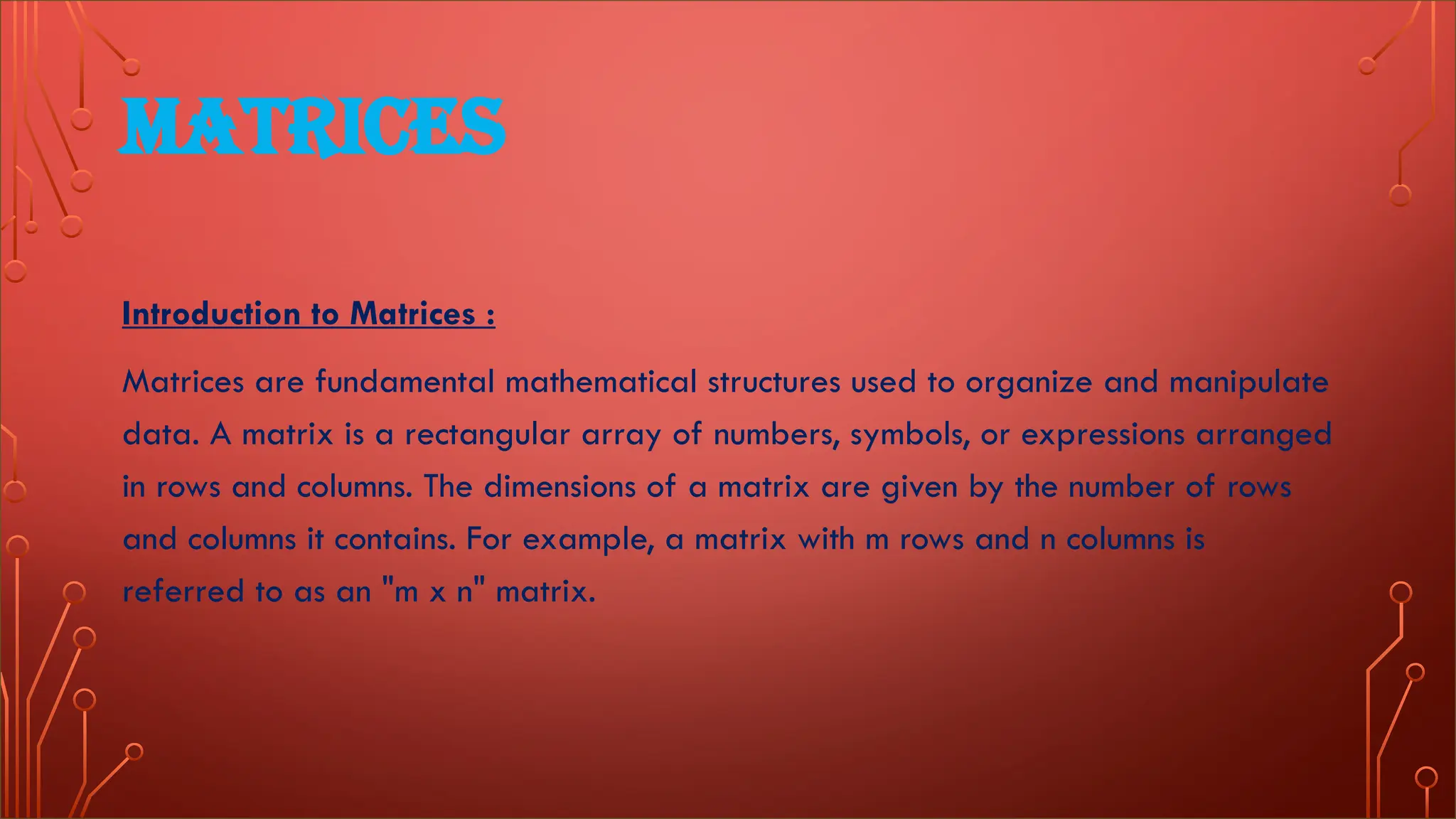 Calculus and matrices and various other topics.pptx