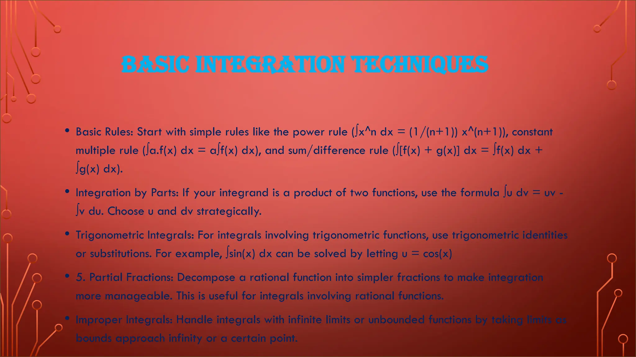 Calculus and matrices and various other topics.pptx