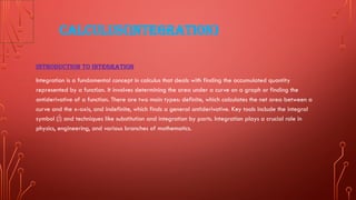 Calculus and matrices and various other topics.pptx