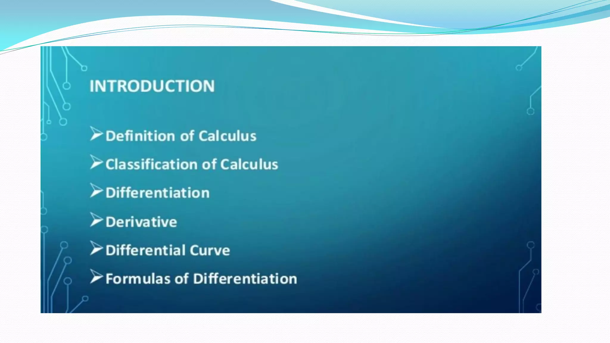 Calculus and matrix algebra notes | PPT